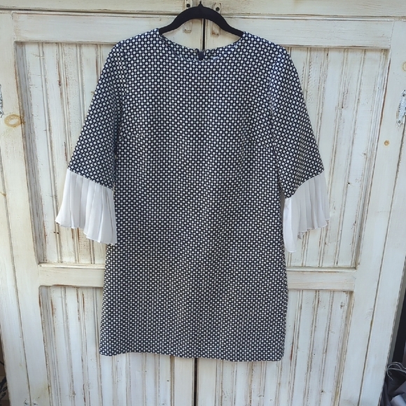 New York & Company | Dresses | New York Co Dark Navy Diamond Pattern ...